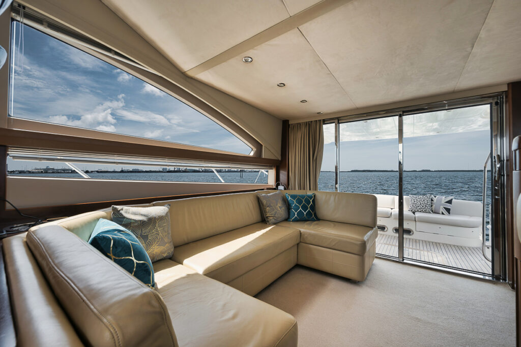 50’ Princess Flybridge | Luxury Yacht | The Advantaged