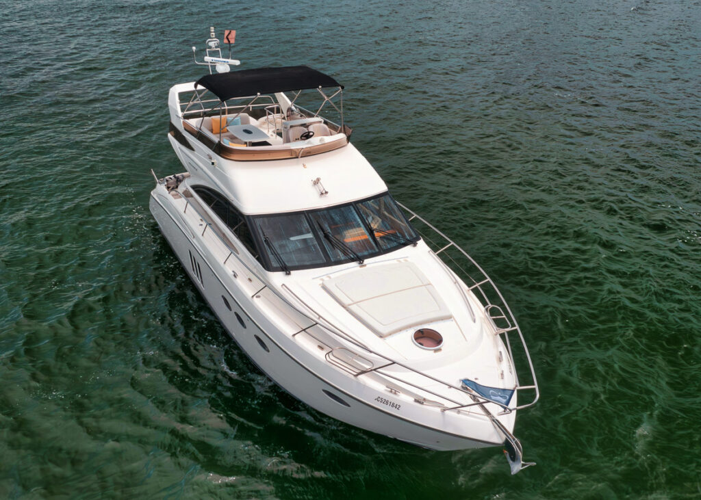 50’ Princess Flybridge | Luxury Yacht | The Advantaged