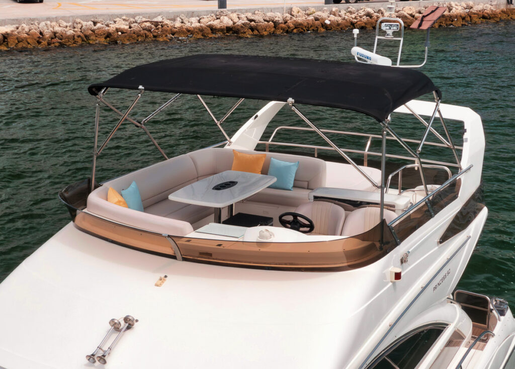 50’ Princess Flybridge | Luxury Yacht | The Advantaged